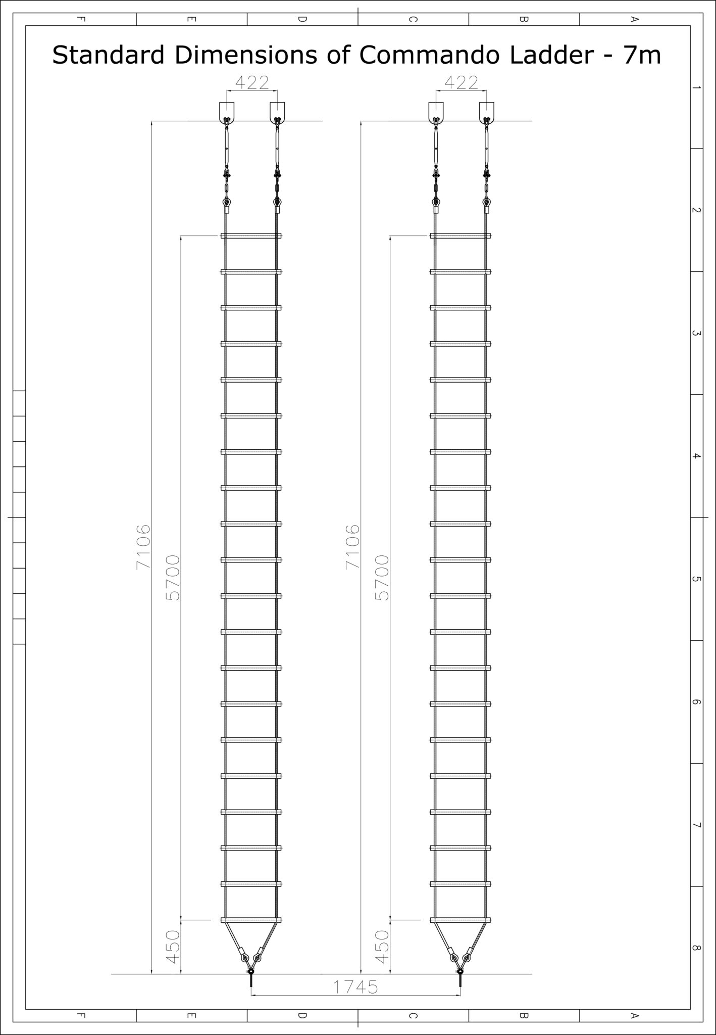 Commando Ladder Double – Walltopia Store